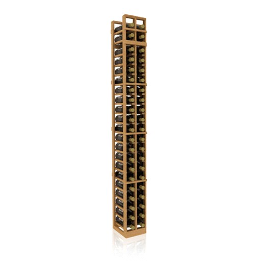 7' Two Column Standard Wine Rack | BeverageFactory.com