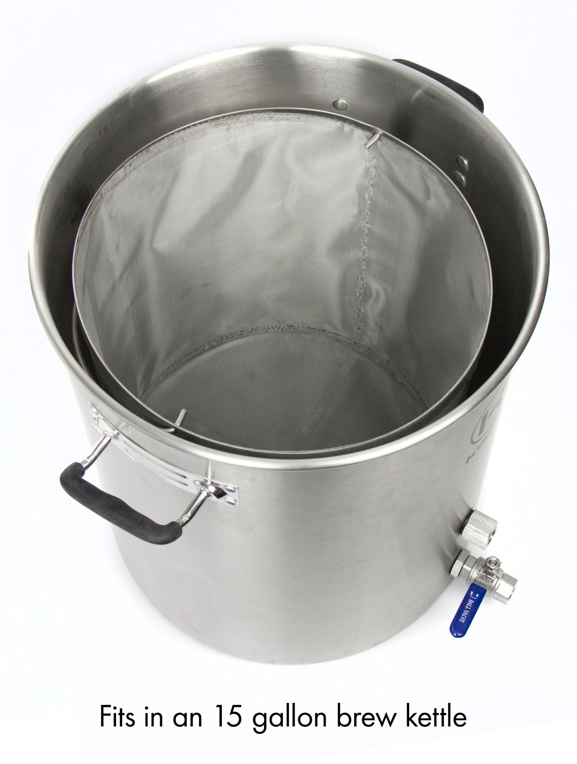 Kegco XMB-15 Stainless Steel Cold-Brew Iced Coffee Filter Basket for 15 ...