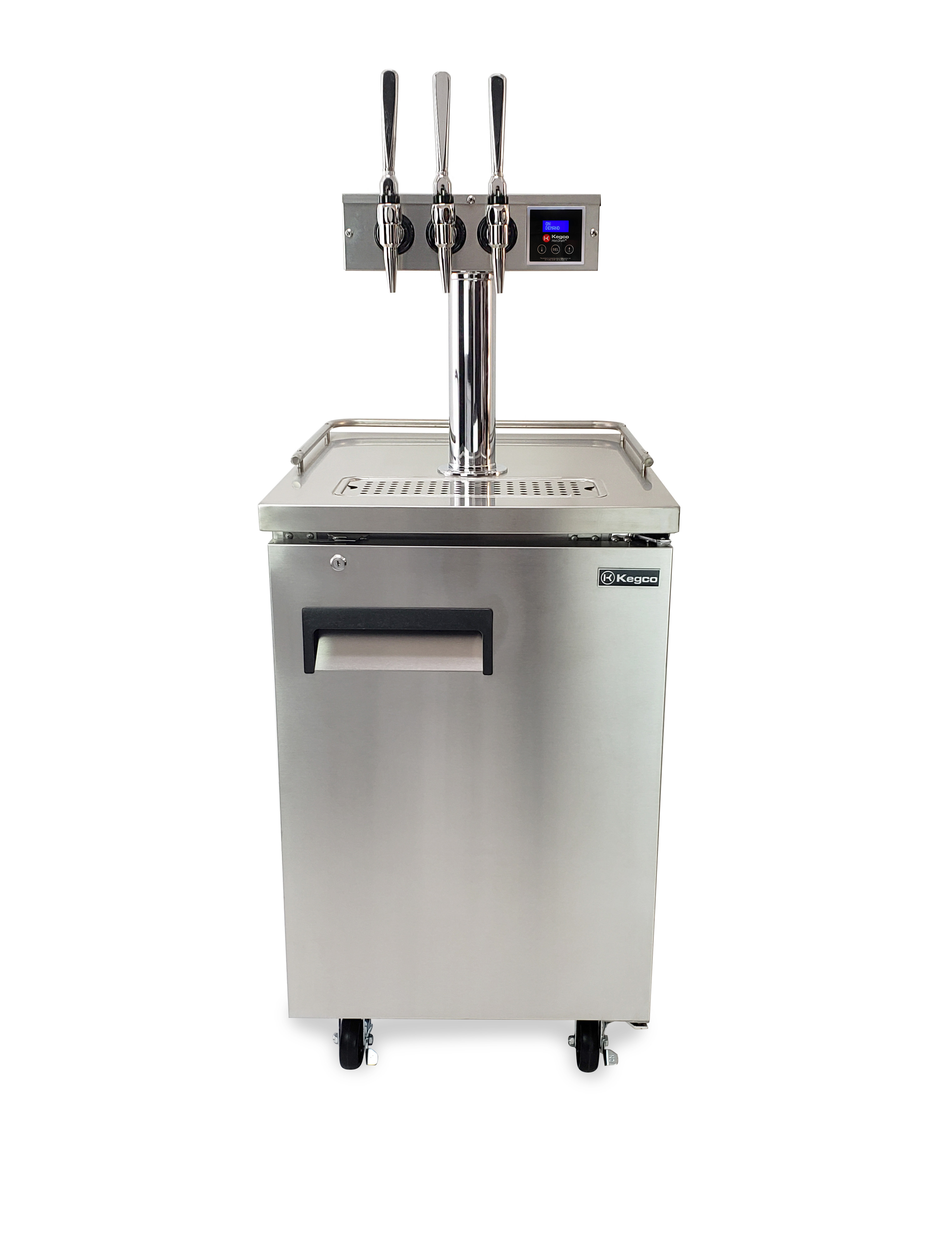 Kegco XCK-HDT-3S Triple Faucet Commercial Kegerator Hot Draft ® Tap ...