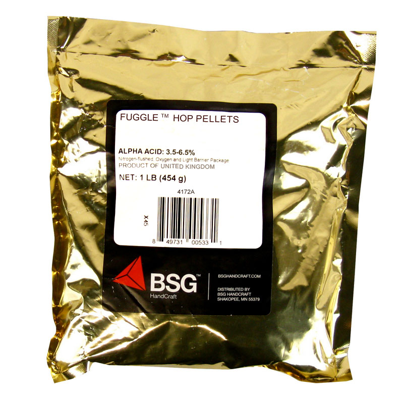 BSG 4172B Fuggle Pellets 1lb Bag Home Brew Hop Pellet Imported ...