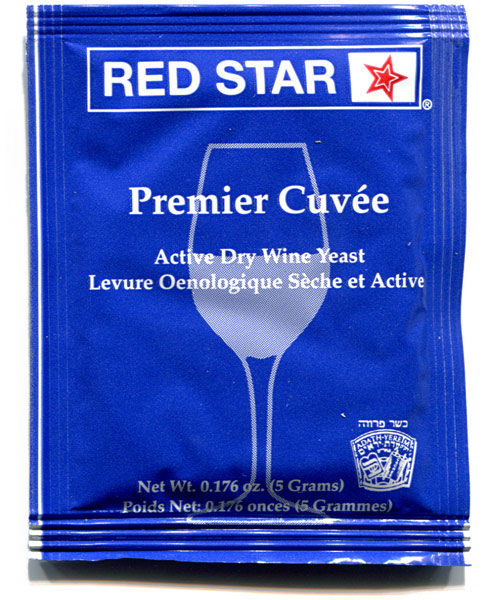 BSG 4902 Premier Cuvee Wine Yeast 5 g Home Brew Dry Wine Yeast ...