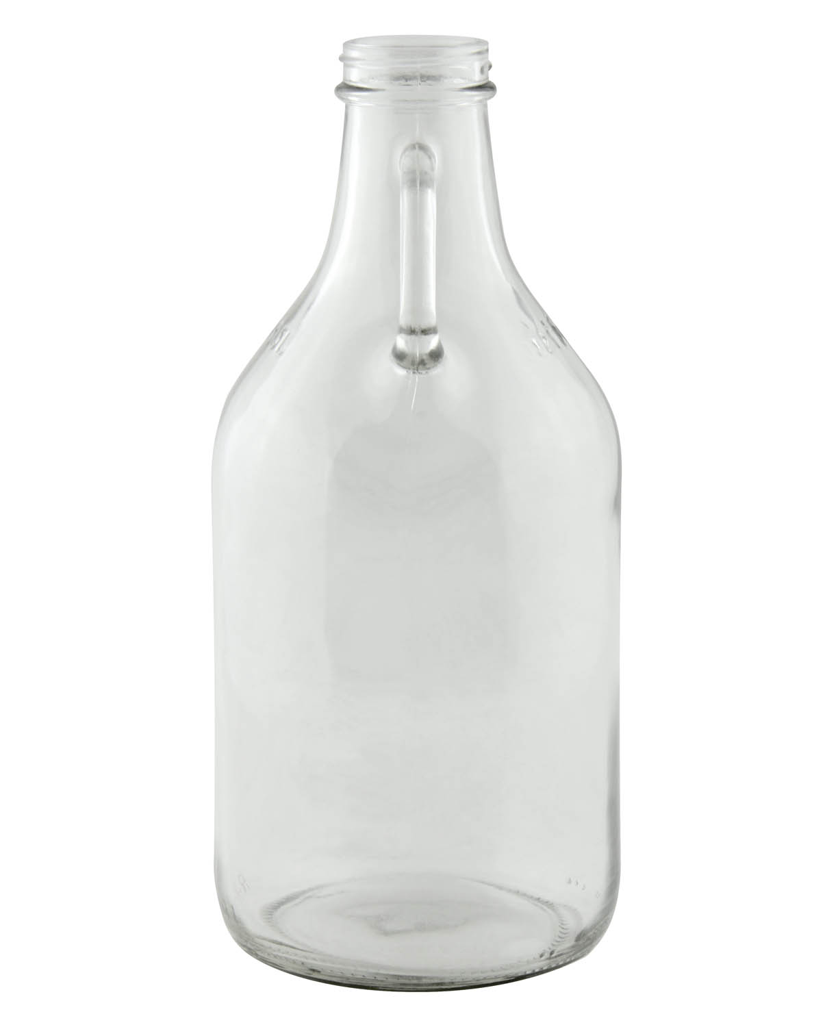 Kegco Beer Growlers 32 oz Clear Glass Mini Beer Growler ...