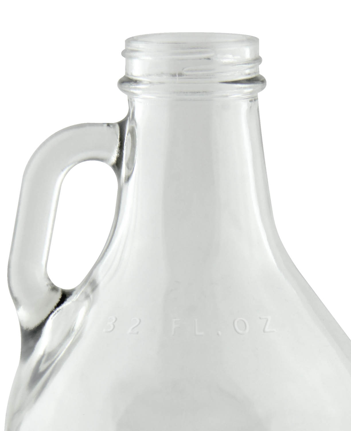 Set of 72 Kegco Beer Growlers 32 oz Clear Glass Mini Beer Growler ...