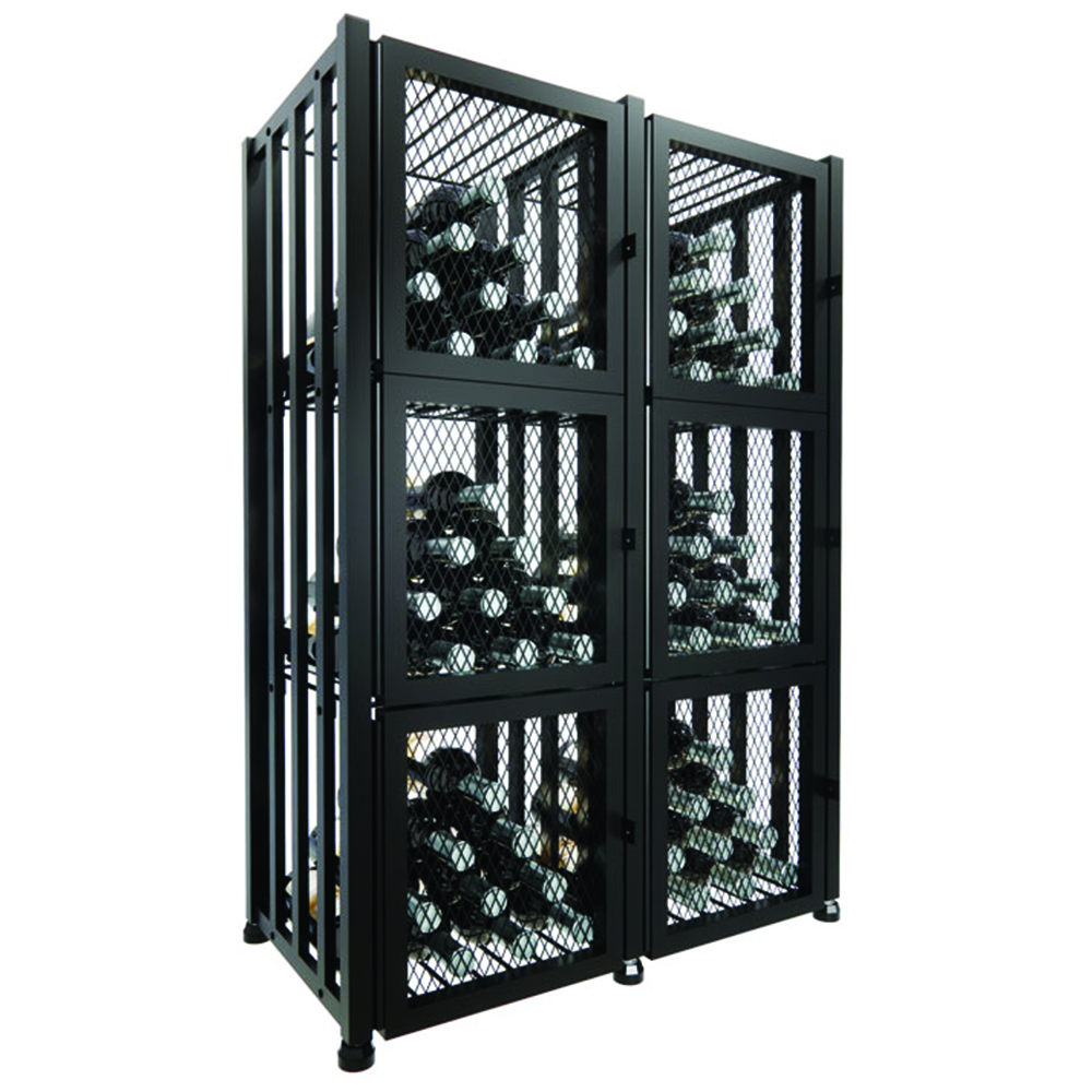 Case & Crate 2.0 Locker Short | 144 bottle wine storage kit - Matte ...