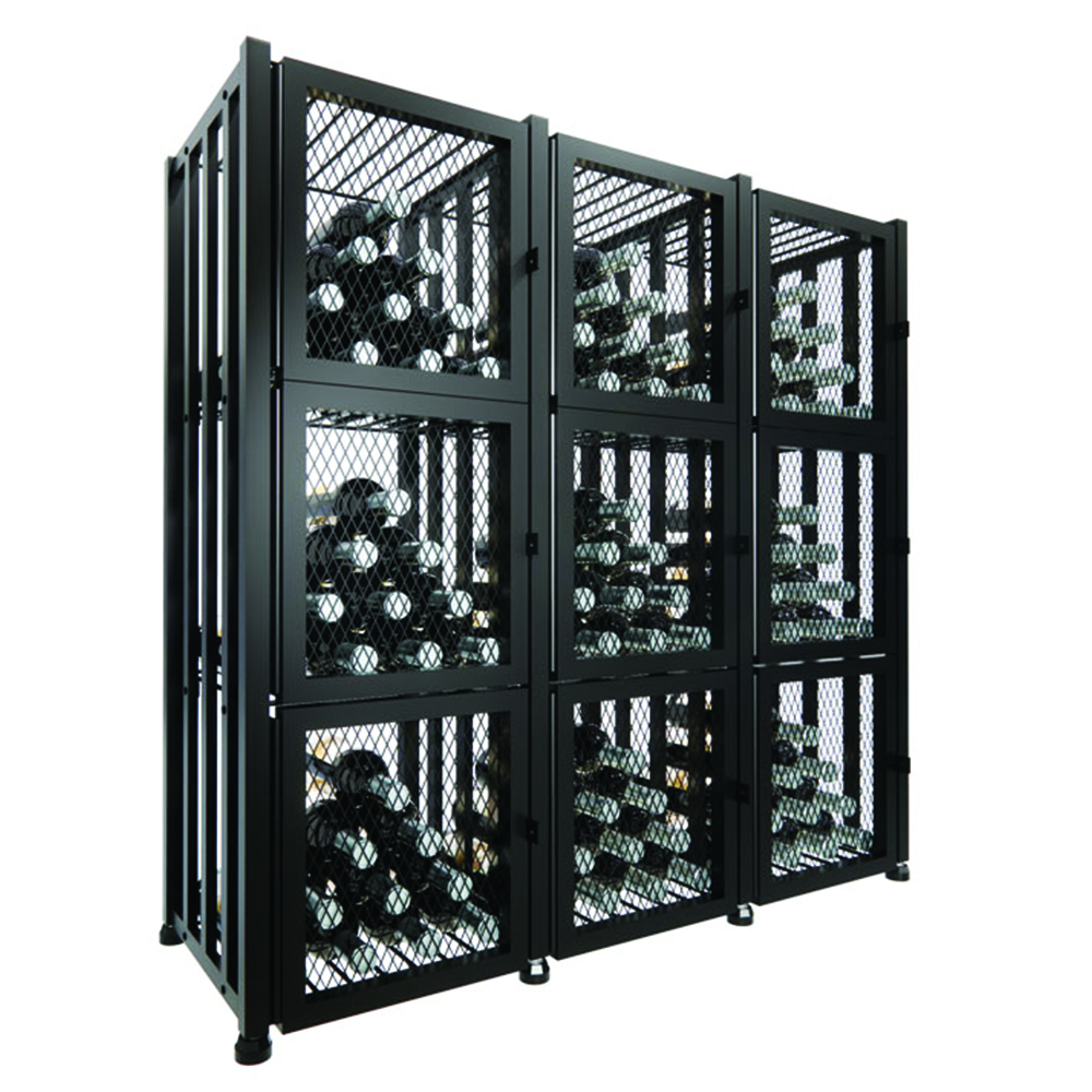 Case & Crate 2.0 Locker Short | 144 bottle wine storage kit - Matte ...