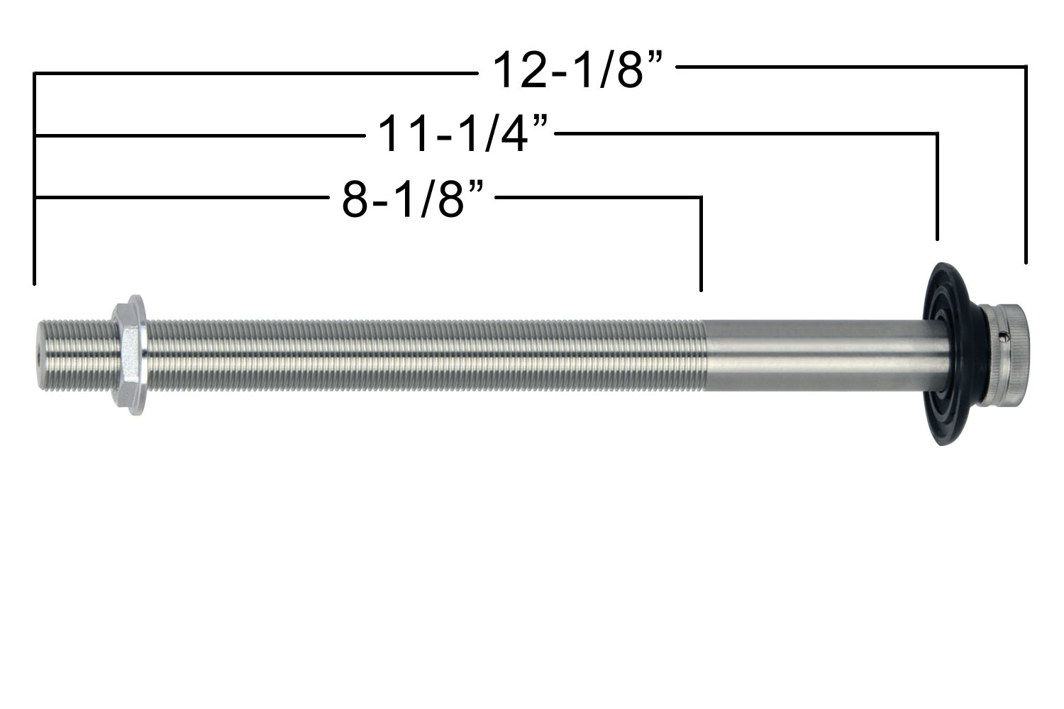 12-1/8 Inch Long All SS Contact Beer Shank | BeverageFactory.com