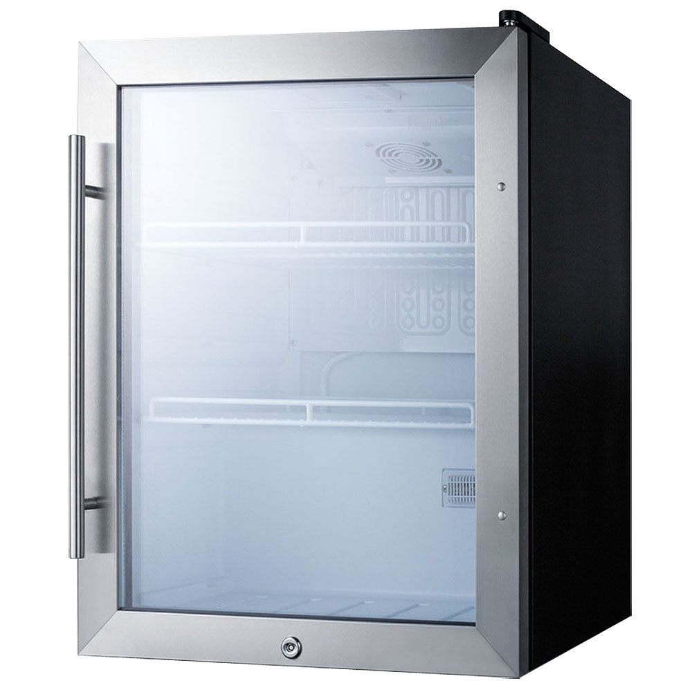 Summit SCR314L 2.1 c.f. Compact All Refrigerator with Lock ...