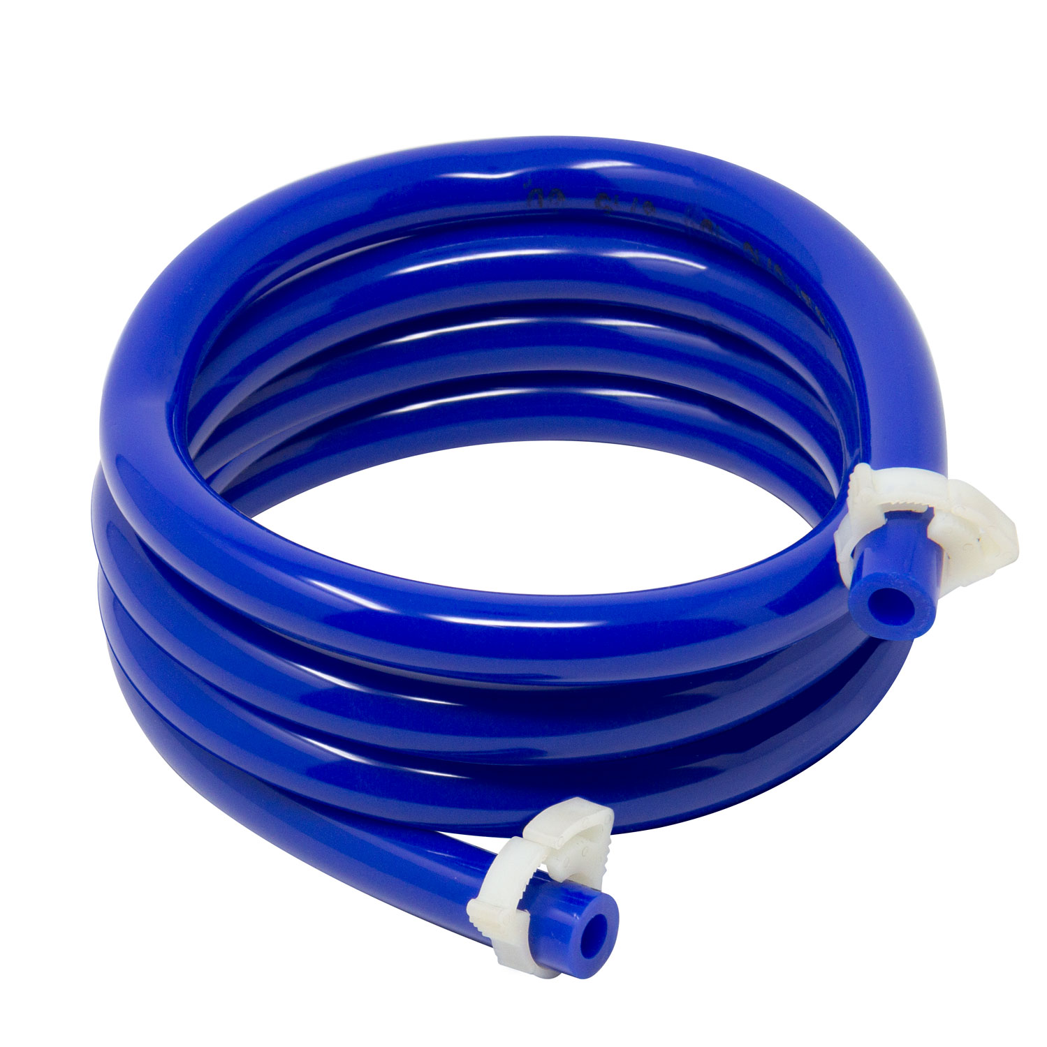 7 Ft. 5/16 Inch I.D. Gas Line Assembly with 2 Snap Clamps ...