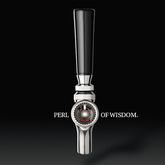 Perlick PERL 630SS Keg Beer Faucet - Stainless Steel | BeverageFactory.com