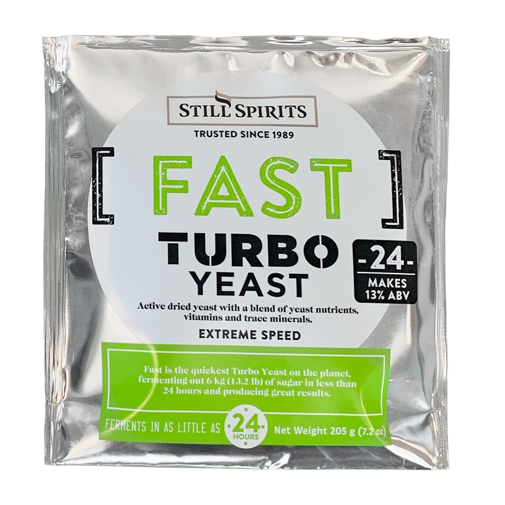 BSG BZZ8146A Still Spirits Turbo Yeast Fast (24 hour) | BeverageFactory.com