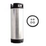 5 Gallon Pin Lock Keg - Reconditioned Beer Keg | BeverageFactory.com