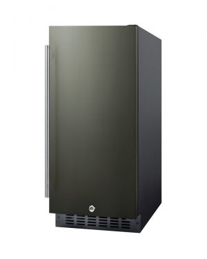 Photo of 15 inch Wide Built-In Undercounter All-Refrigerator - Black ...
