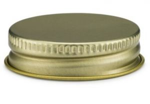 Photo of 38mm Gold Metal Screw Cap
