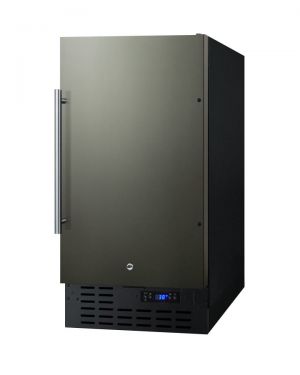 Photo of 18 inch Wide Built-In Undercounter All-Refrigerator - Black ...
