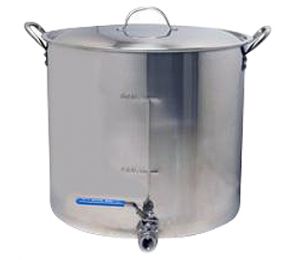 Photo of 10.5 Gallon Economy Stainless Steel Brew Pot
