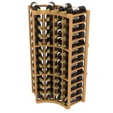 Stackable Curved Corner Wine Rack | BeverageFactory.com