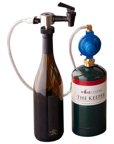 WineKeeper The Keeper - Single Bottle Dispenser Wine Preservation ...