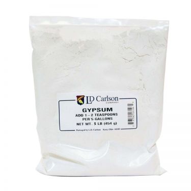 BSG 7120B - Gypsum (Calcium Sulfate) - 5 lbs | BeverageFactory.com