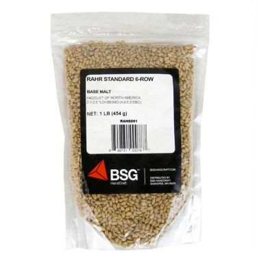 BSG RAH6001 Rahr Standard 6-Row Malt Grain - 1 lb | BeverageFactory.com