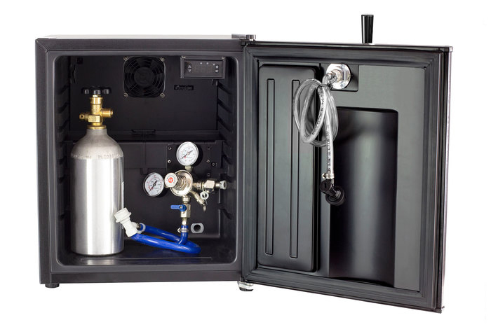 Kegco HK-46-DB Single Tap Digital Draft Beer Mini Kegerator - Black ...